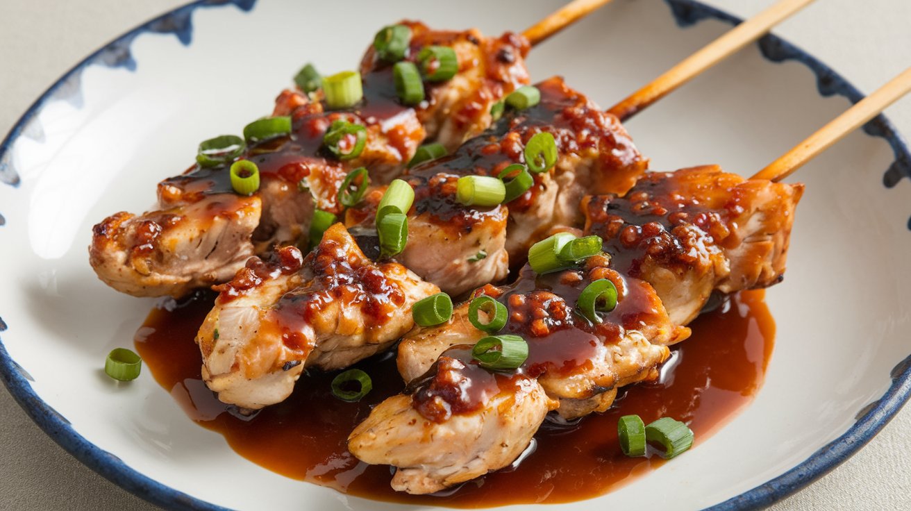 Yakitori au poulet : de délicieuses brochettes faciles à préparer ...