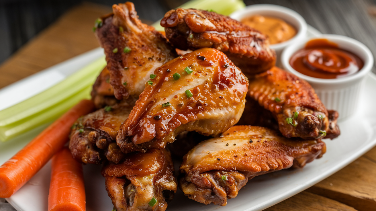 Recette des ailes de poulet croustillantes au four - Chicken Chef 😋