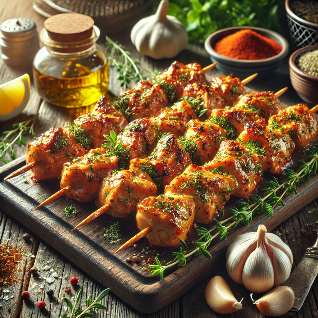 Marinade poulet brochette : un classique du barbecue